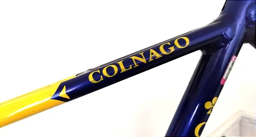 Reduced - Colnago Mega Master Azzure Blue 55cm with h/set | Retrobike