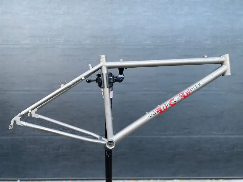 Wasatch Cycle Works Titanium Frame | Retrobike