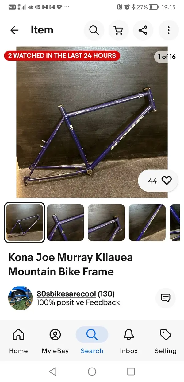 Kona Kilauea frame | Retrobike
