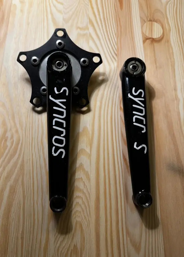 Sold - Syncros Revolution 175mm with Crank-o-matics | Retrobike