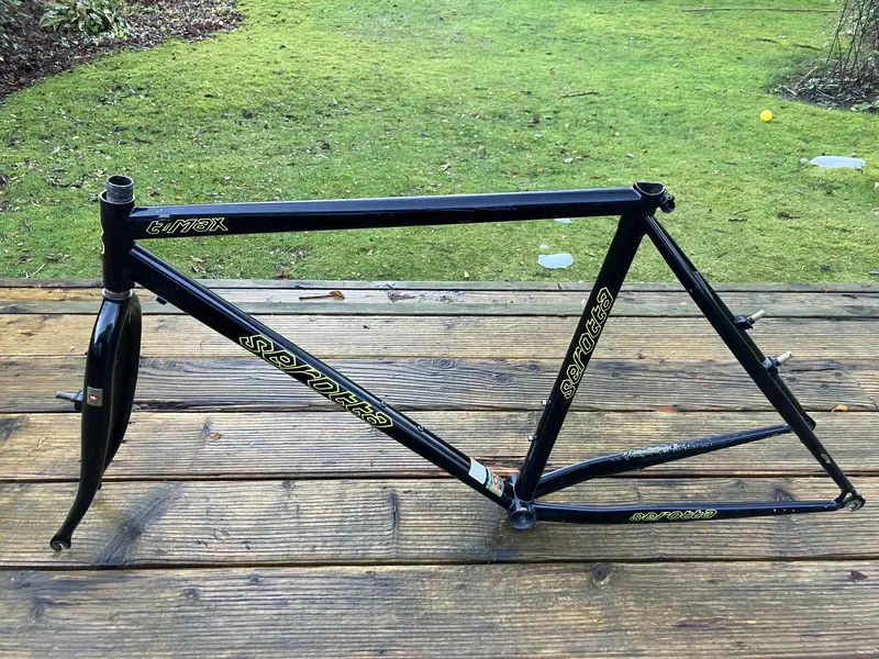 For Sale - Serotta T-Max 1992 19 inch frame and forks Black Pearl ...