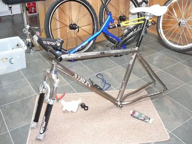 Merlin Titanium '93 retromod | Retrobike